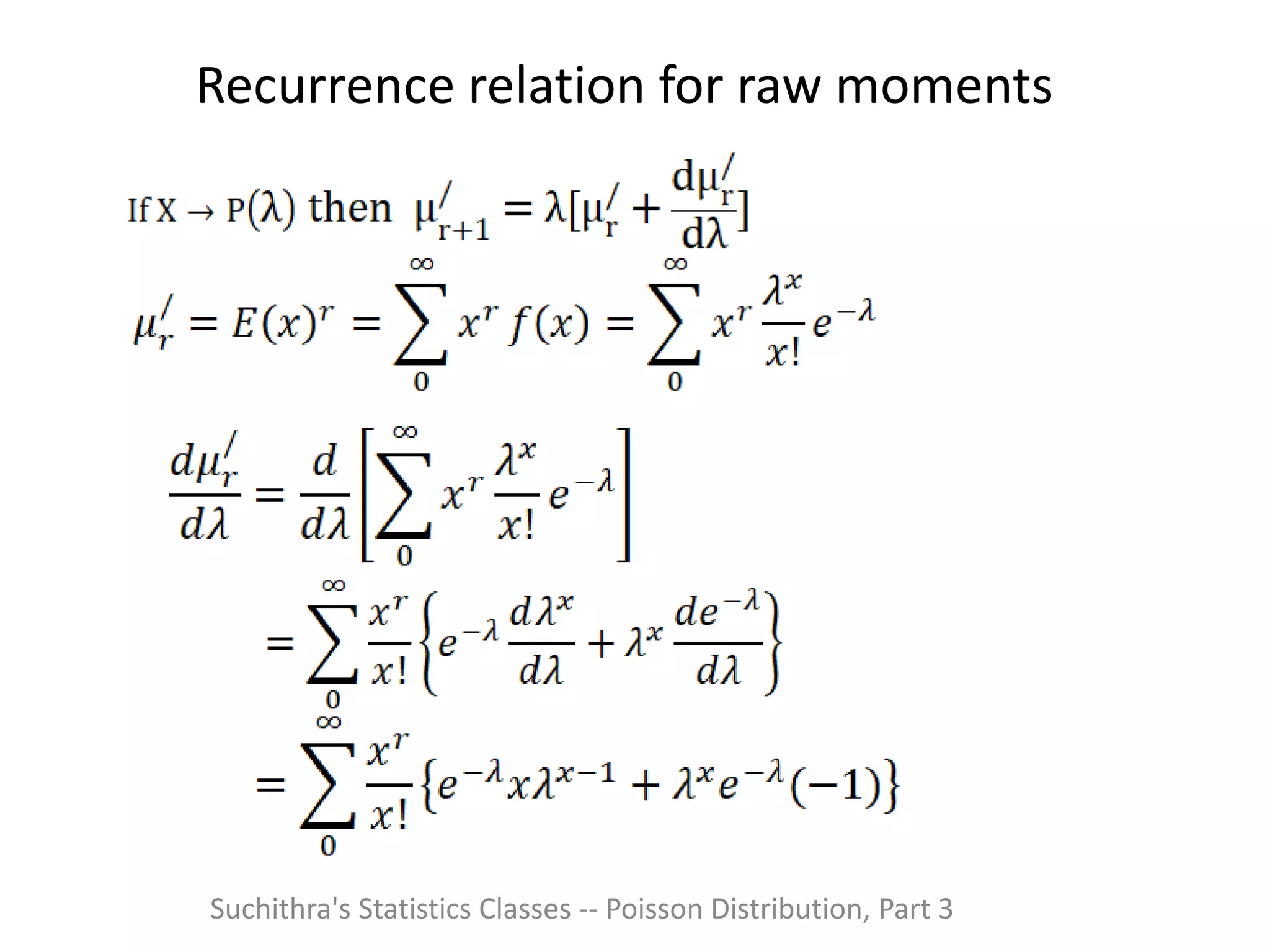 Poisson Distribution Part 3 | PPTX