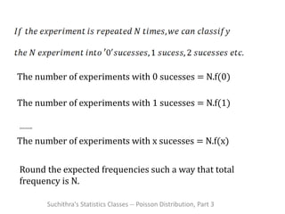 Poisson Distribution Part 3 | PPTX