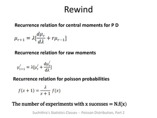 Poisson Distribution Part 3 | PPTX