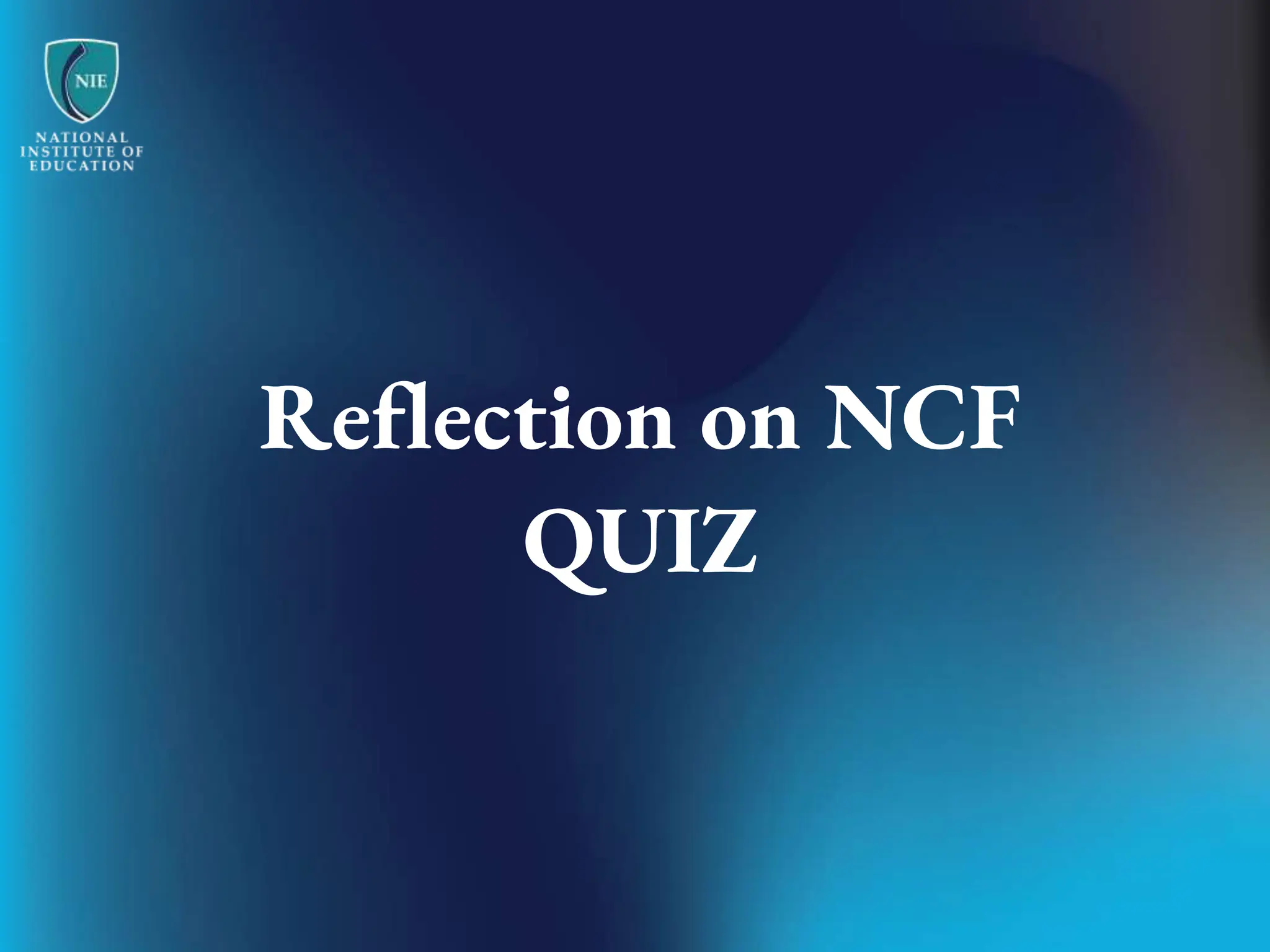 Maldives National Curriculum Framework for KS1,2&3 | PPTX