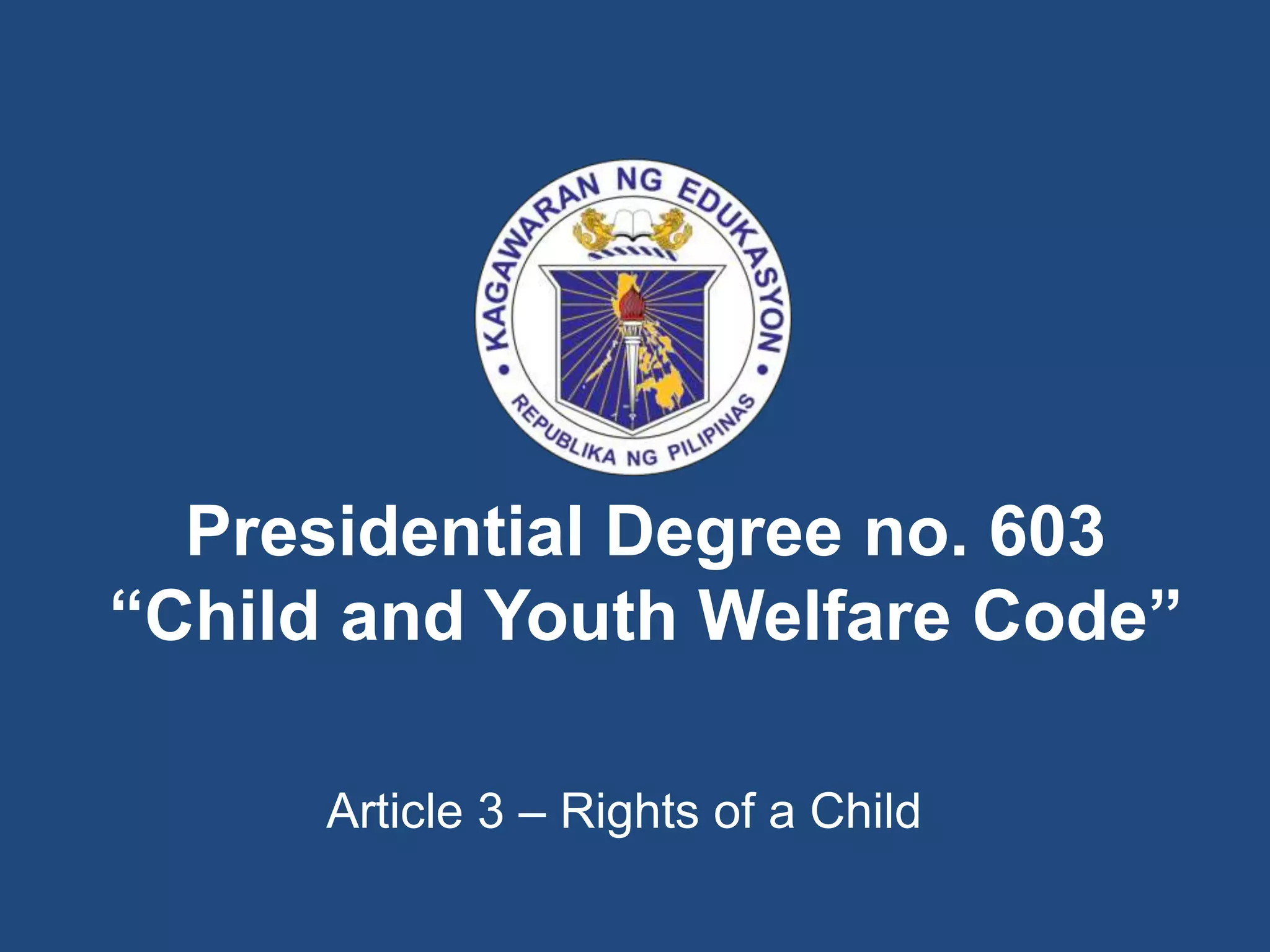 PD 603 - Rights of the Child.pptx