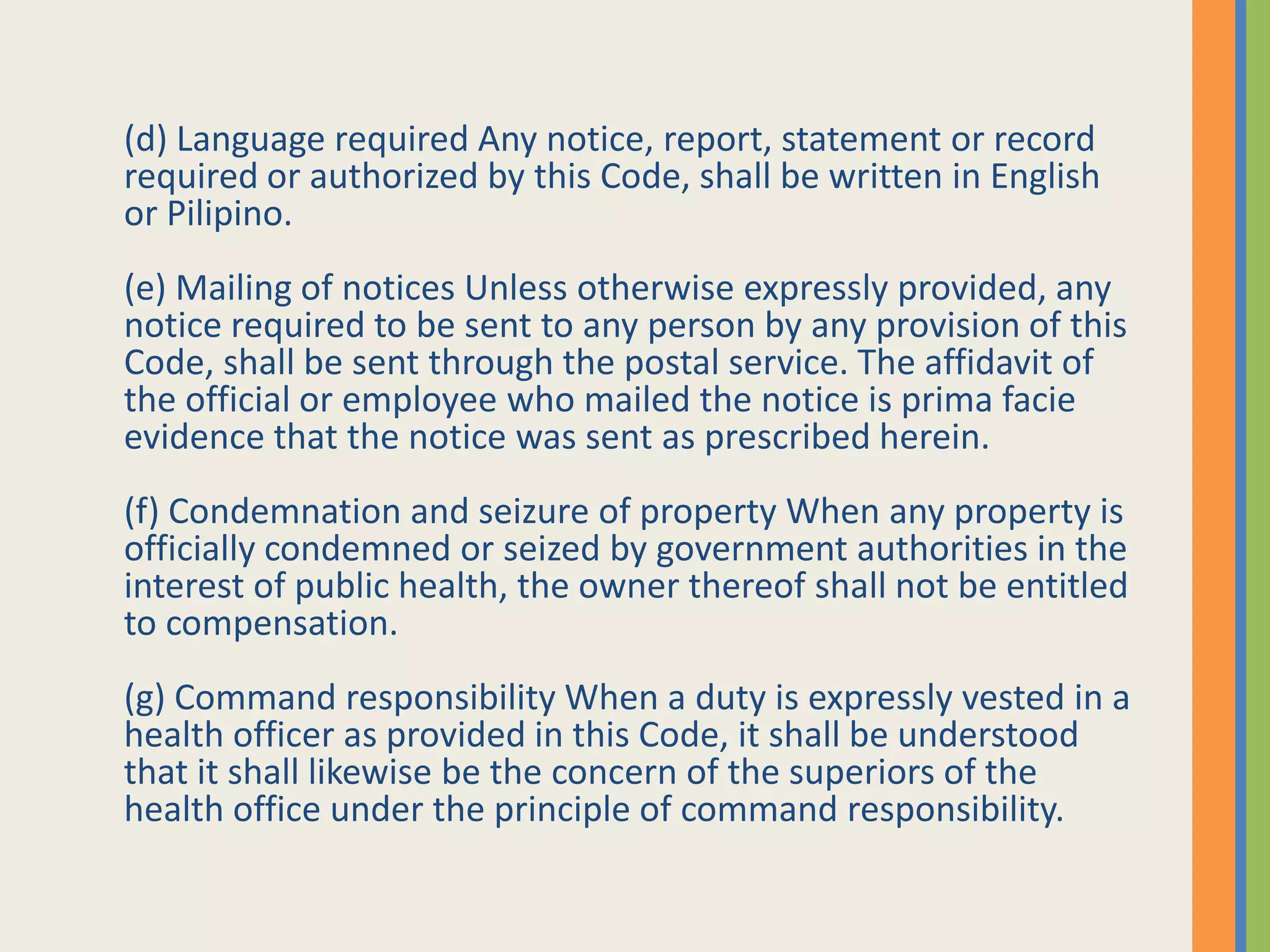 Presidential Decree No. 856 | PPTX