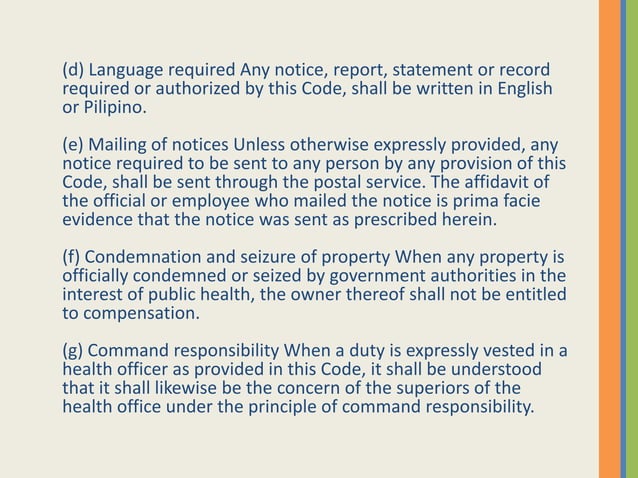 Presidential Decree No. 856 | PPTX | Law