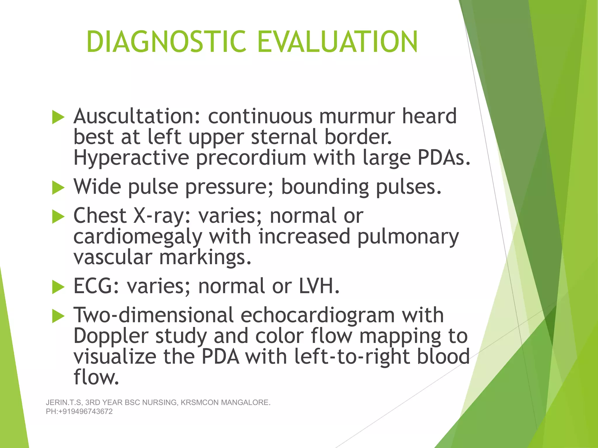 patent ductus arteriosis ppt | PPTX