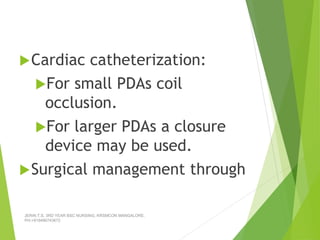 patent ductus arteriosis ppt | PPTX