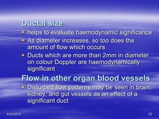Patent Ductus Arteriosus on the Newborn | PDF