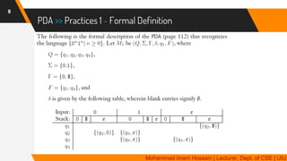 TOC 9 | Pushdown Automata | PDF
