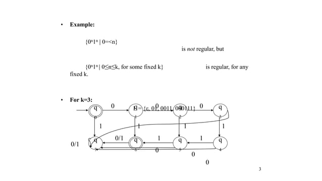 Automata theory - Push Down Automata (PDA) | PPTX