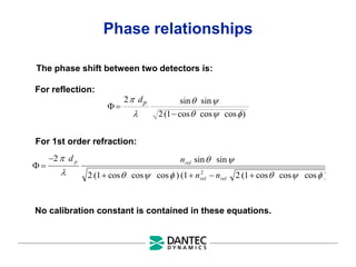 Phase doppler anemometry P D A 1 9 9.PPT