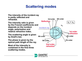 Phase doppler anemometry P D A 1 9 9.PPT