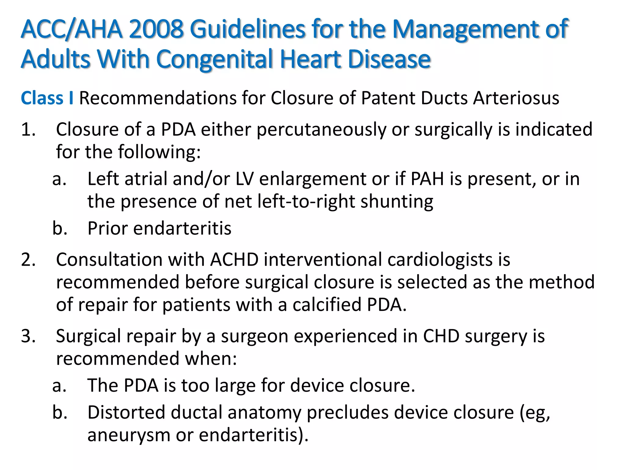 Patent Ductus Arteriosus (PDA) | PPTX