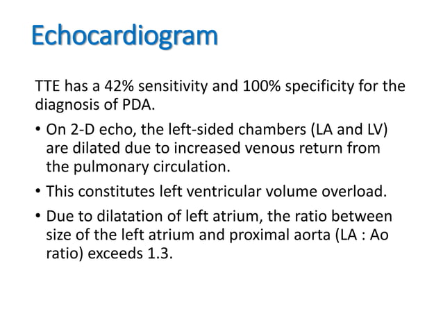 Patent Ductus Arteriosus (PDA) | PPTX