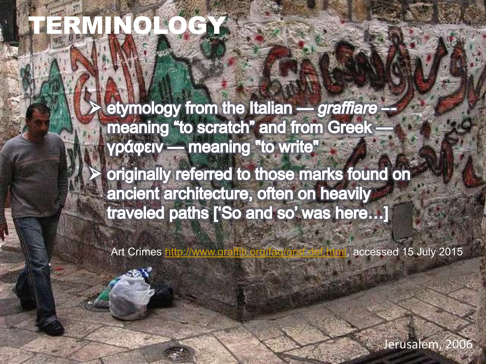 From the Streets: Documenting graffiti and culture | PPTX