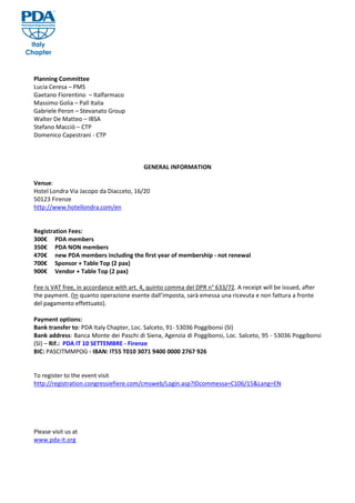 Pda brochure 10_of_september_2015_pda__firenze | PDF