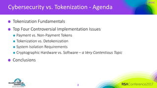 Cybersecurity vsTokenization | PDF