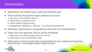 Cybersecurity vsTokenization | PDF