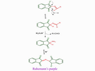Pdac,ninhydrin,1,2 naphthoquinone reagents | PPTX