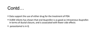 Patent Ductus Arteriosus in Preterm Infants | PPTX
