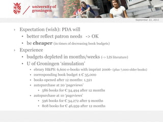 PDA in theory and practice | PPT