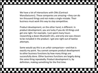 Product Development and Company Culture | PPT