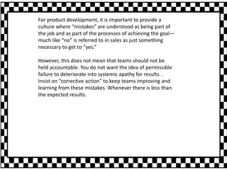 Product Development and Company Culture | PPT