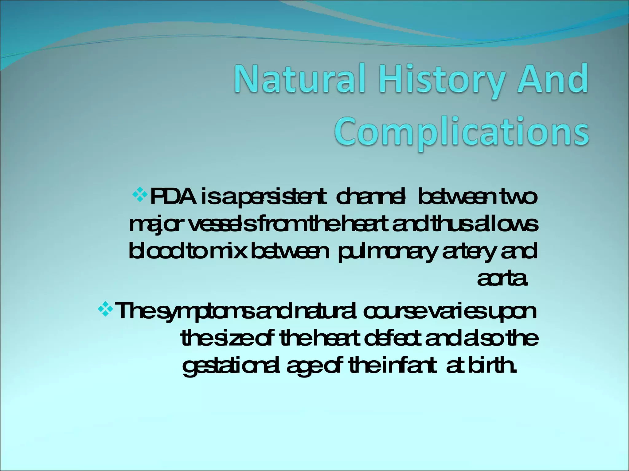 Pda Part 4 Nat History | PPT