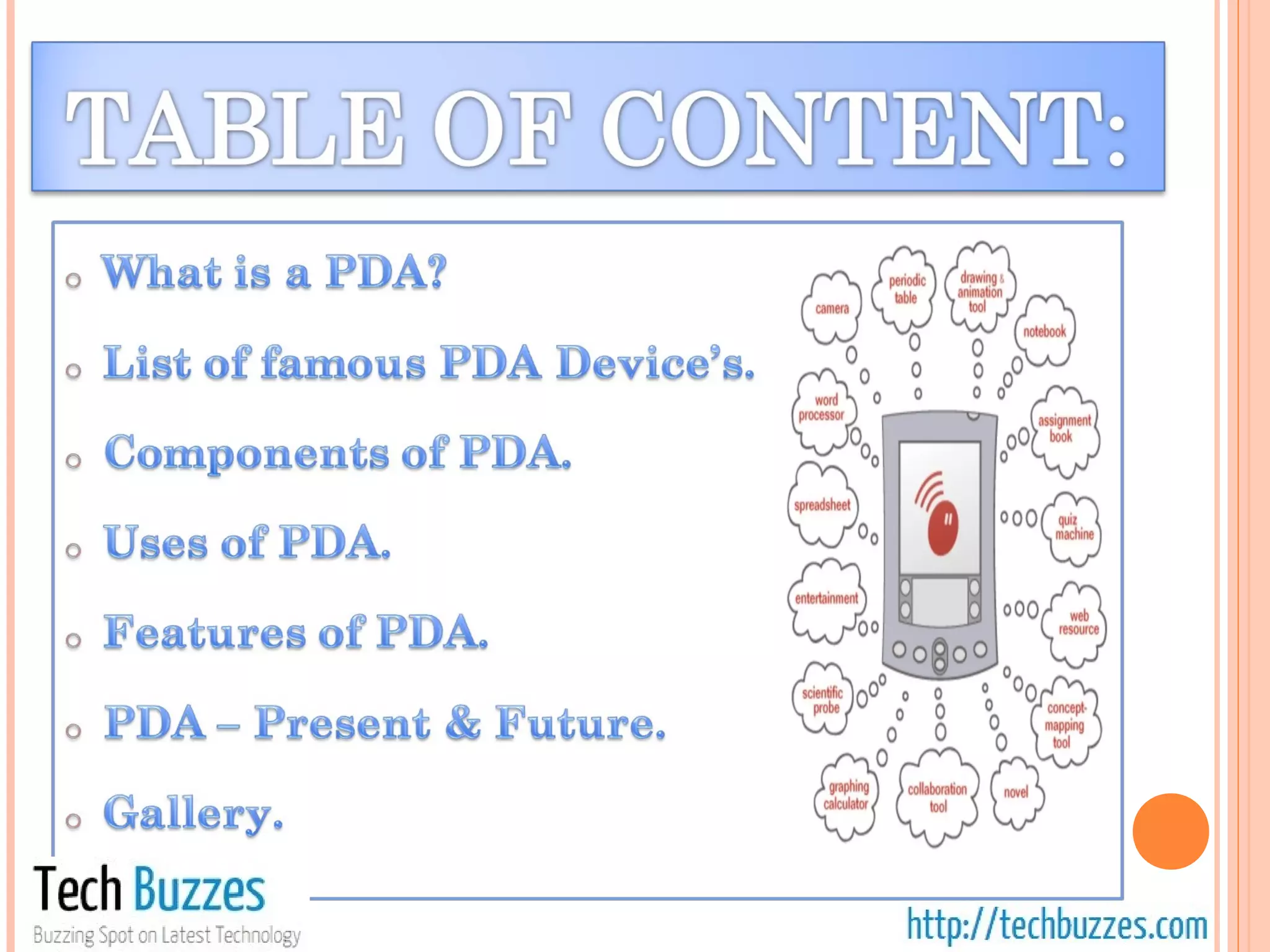 PERSONAL DIGITAL ASSISTANT (PDA) | PPT