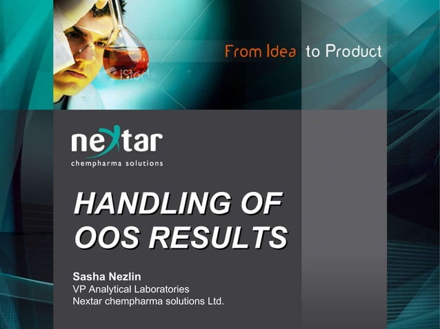 Handling OOS results | PPT