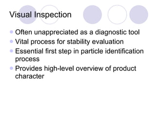 Pda Visual Inspection 2009 Aldrich | PPT