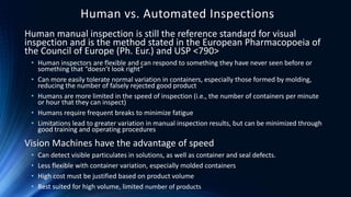 Dr. Susan Bain Presentation Visual Inspection 2016 | PPTX