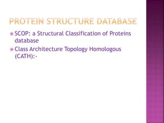PROTEIN DATABASE | PPTX