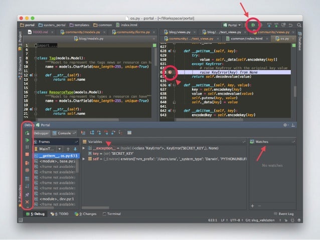 Debugging with pdb in Python