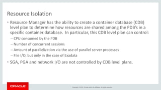 Delivering Pluggable Database as a Service | PPT