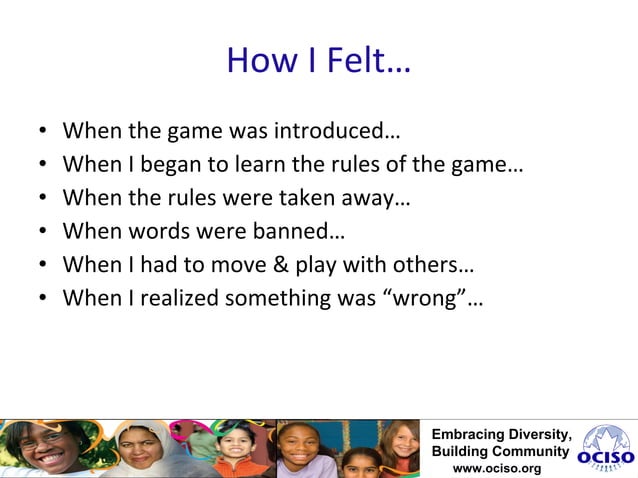 Barnga - An Intercultural Simulation | PPT