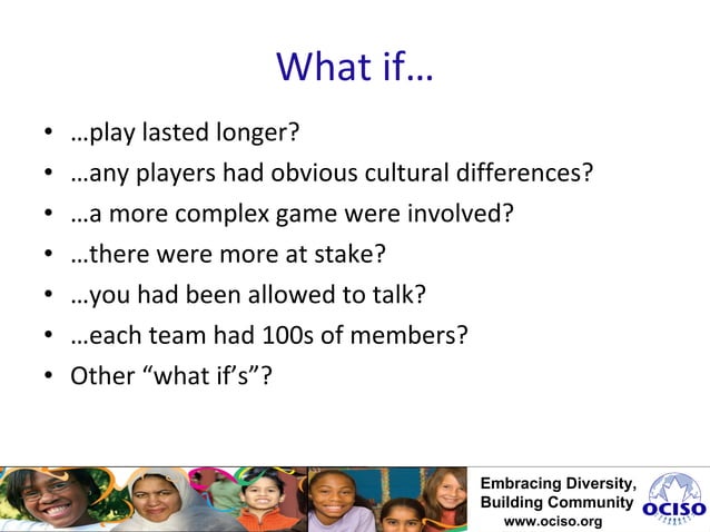 Barnga - An Intercultural Simulation | PPT
