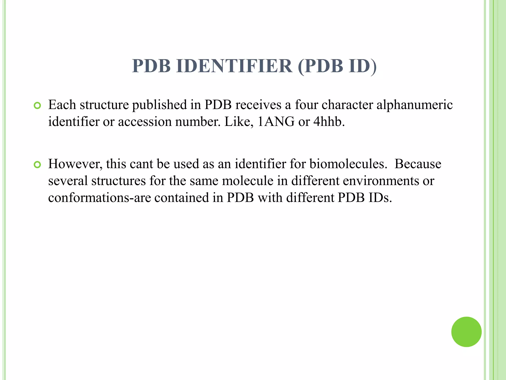 protein data bank | PPTX