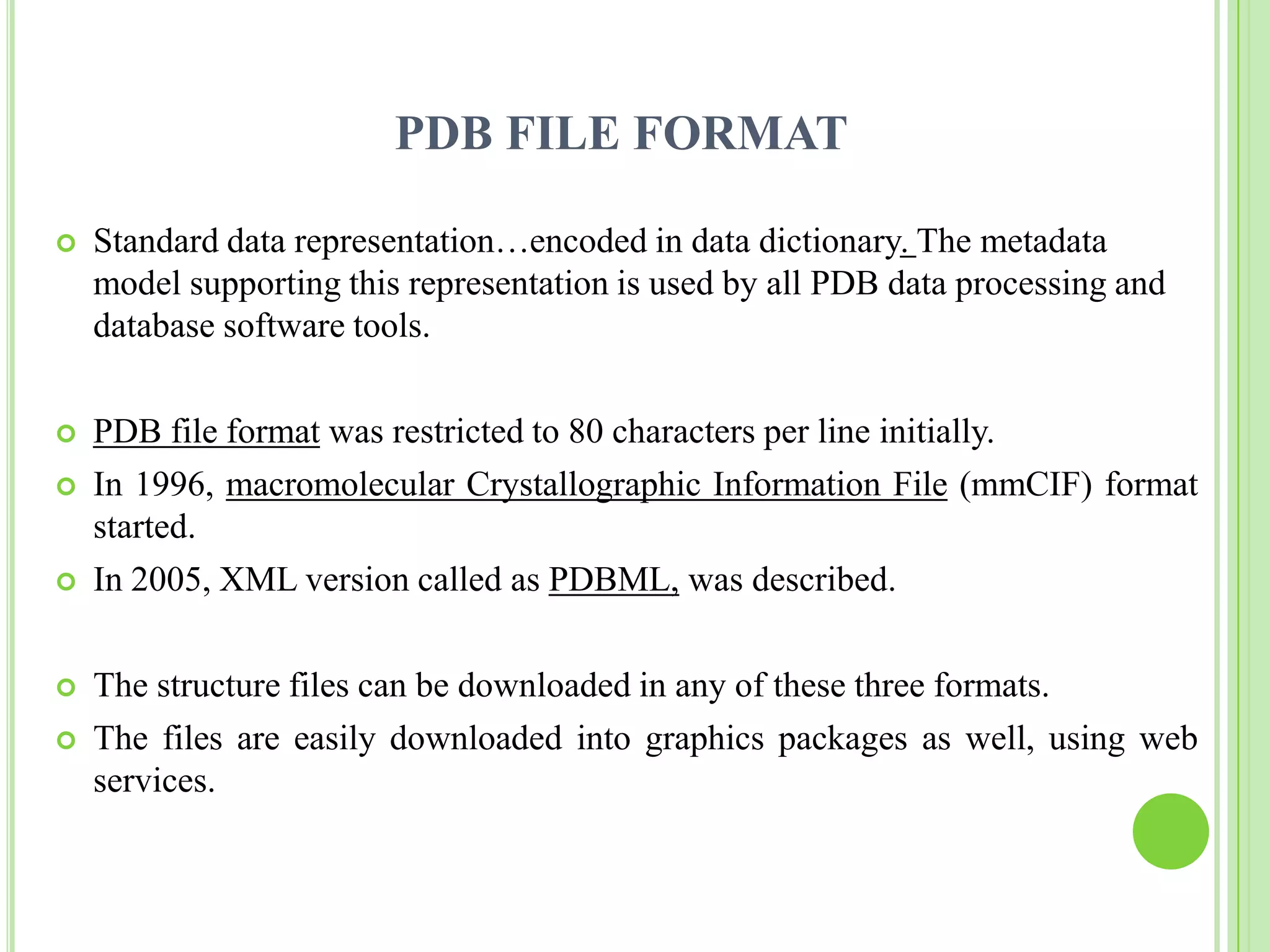protein data bank | PPTX