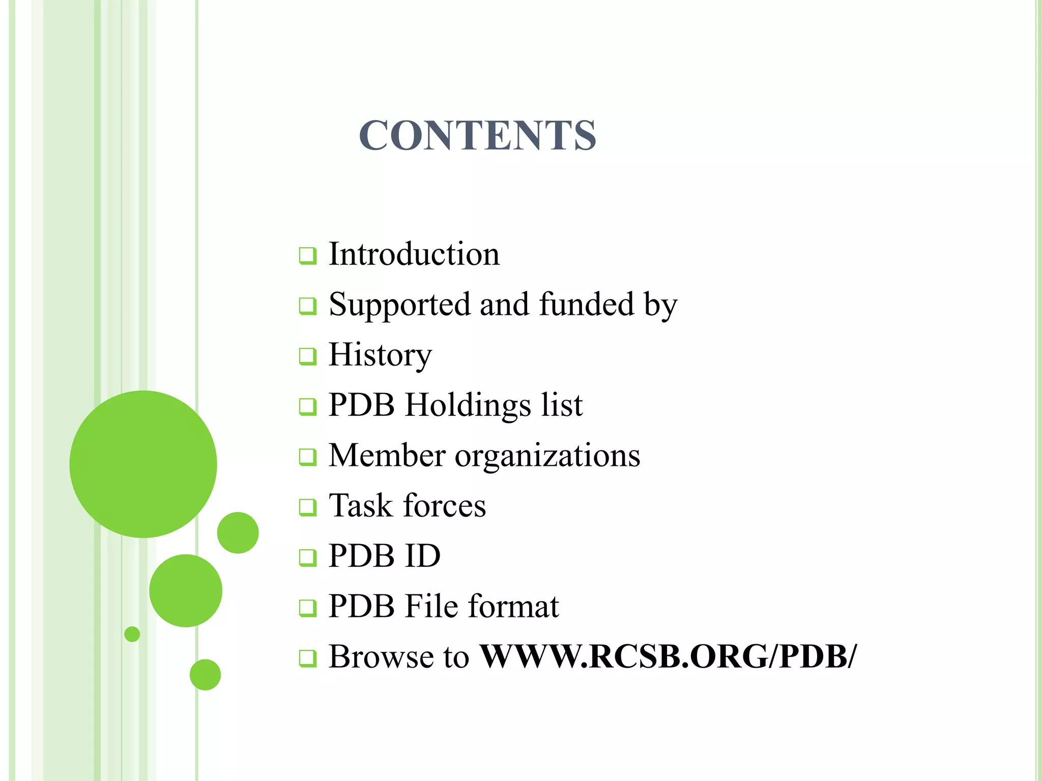 protein data bank | PPTX