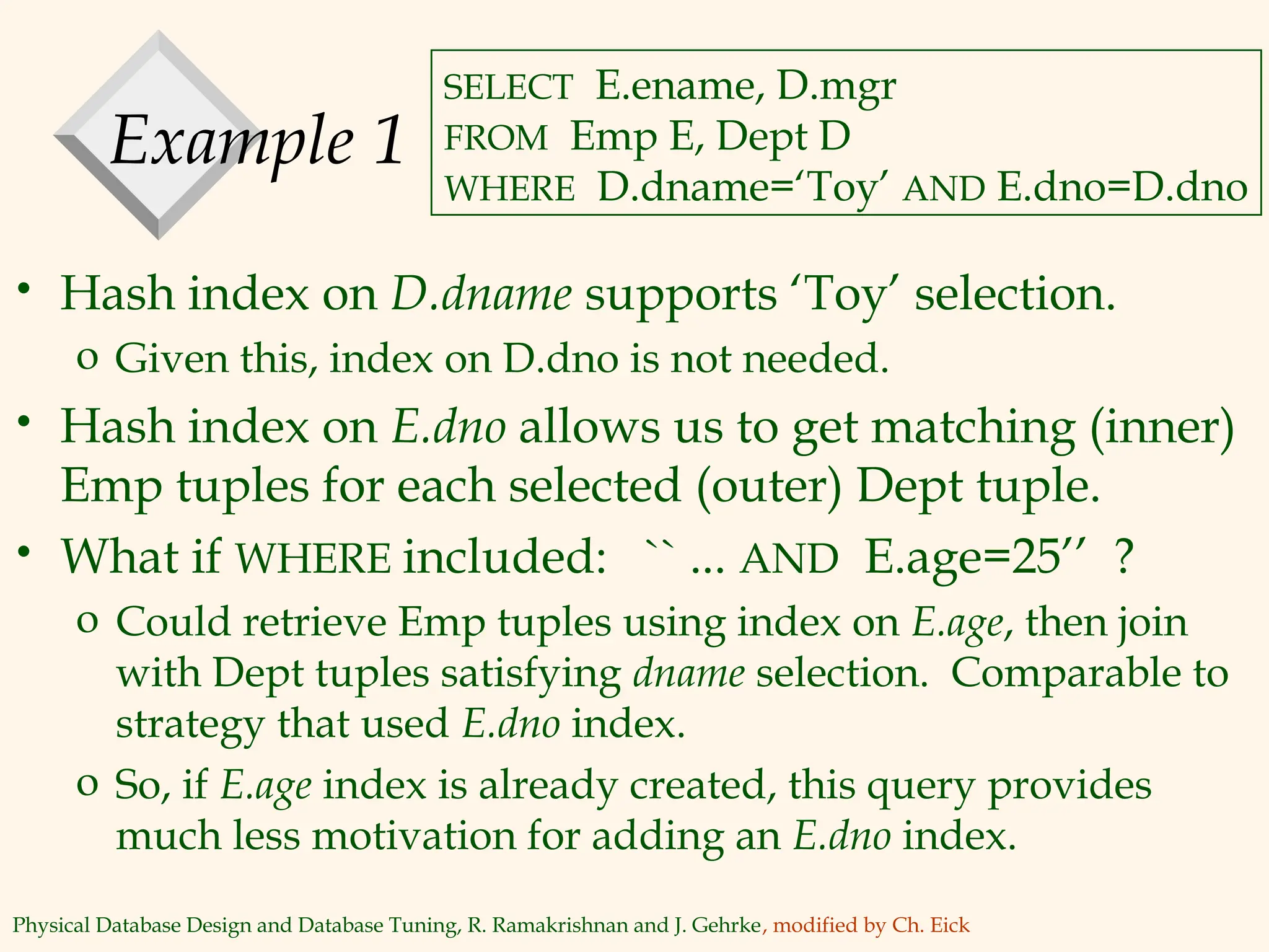 Pdbd Part2 Physical Database Designppt