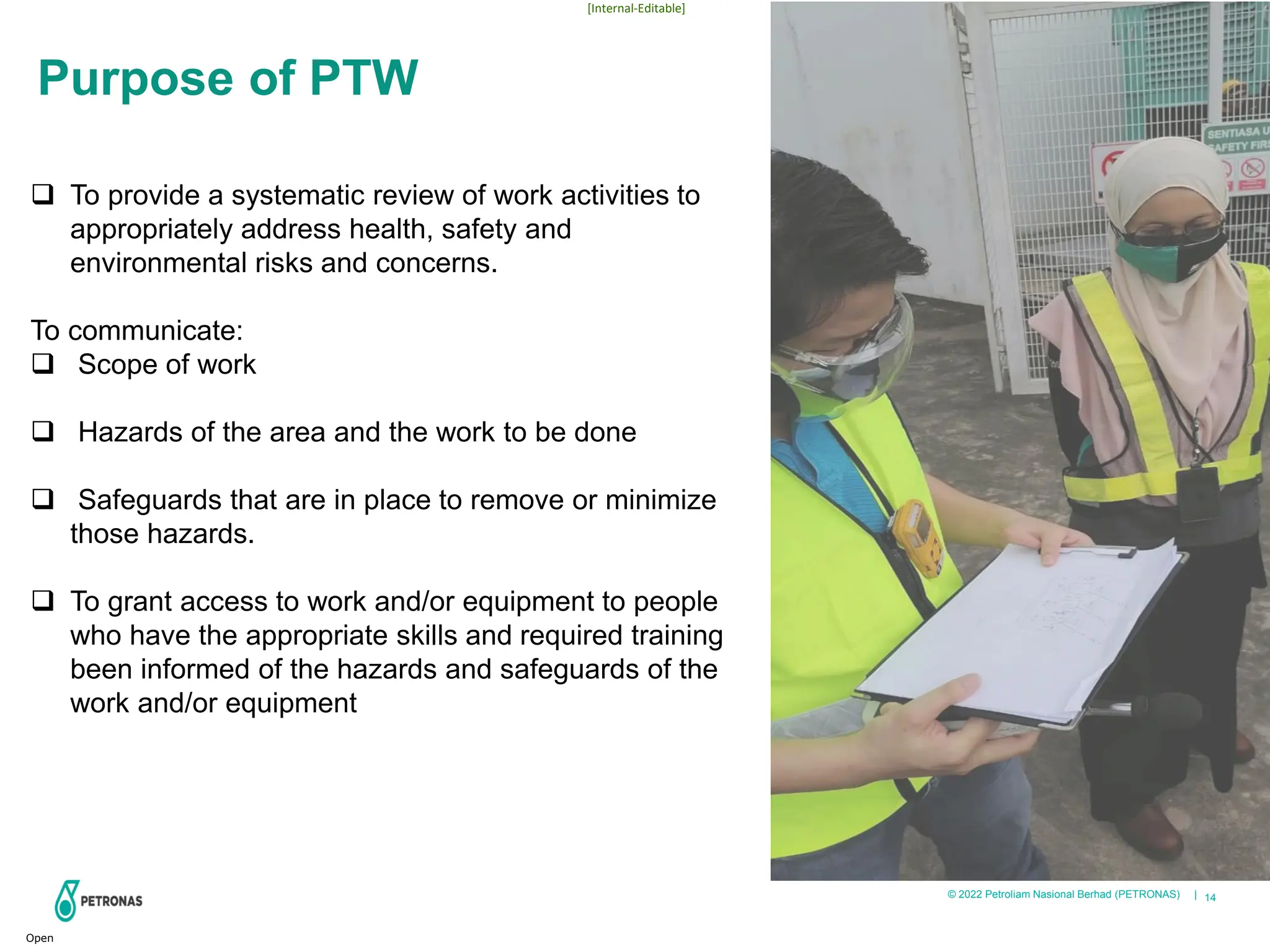 PDB PTW Work Leader, RA and oil and gas personnel | PDF | Injuries ...