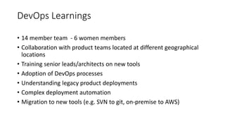 Enabling DevOps for enterprise | PPT