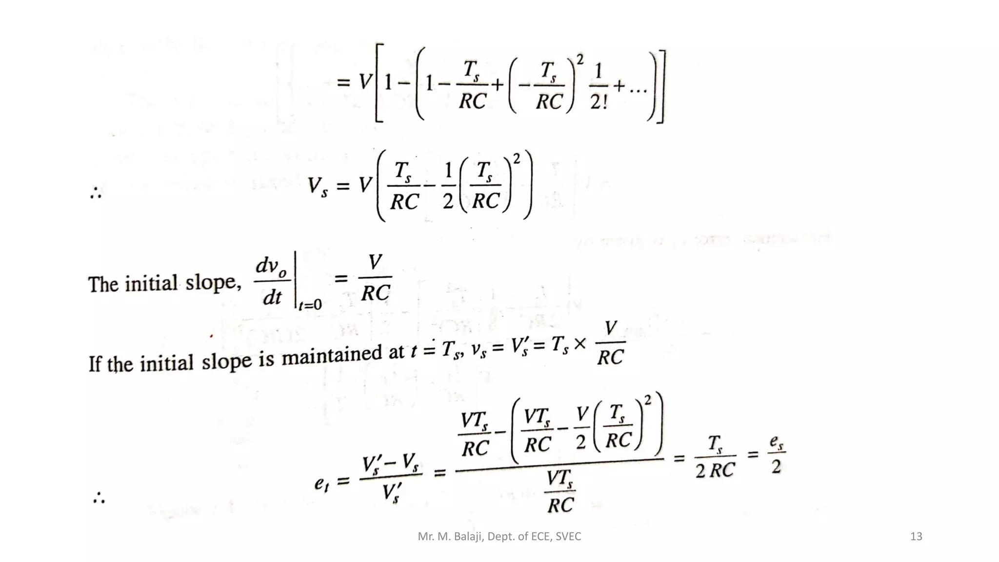 Time base Generators (part-1) | PDF