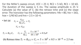 Time base Generators (part-1) | PDF
