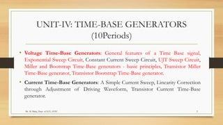 Time base Generators (part-1) | PPT