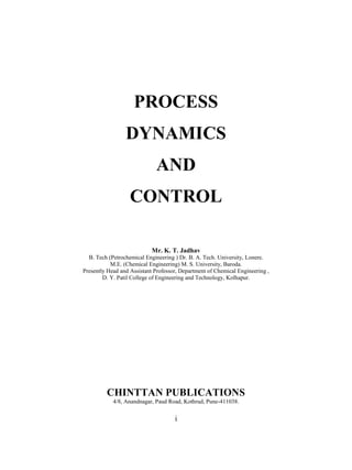 Process Dynamics and Control | PDF