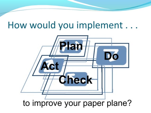 Intro to Plan Do Check Act | PPS