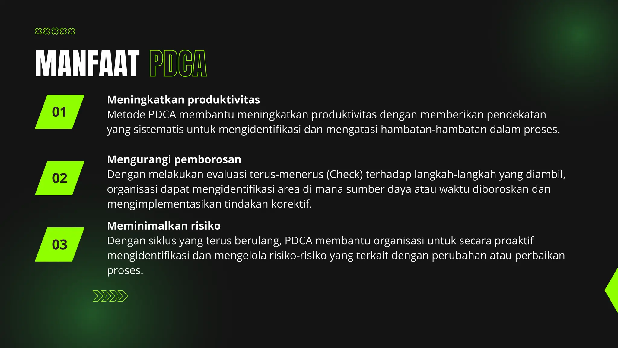 PRINSIP-PRINSIP PDCA (Plan, Do, Check, Act)) | PDF