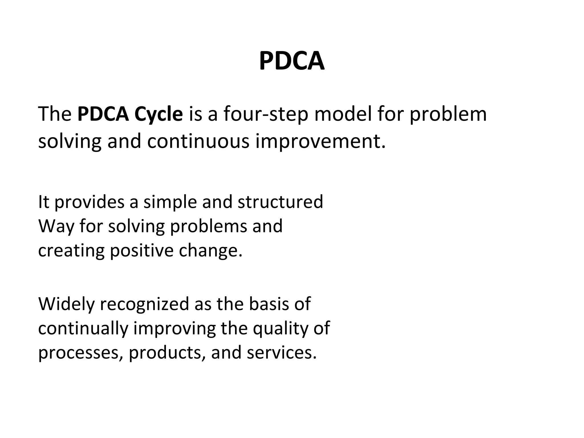 PDCA Cycle | Plan Do Check Act | ISO | Gaurav Singh Rajput | PDF