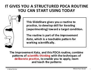 PDCA FAST START | PDF
