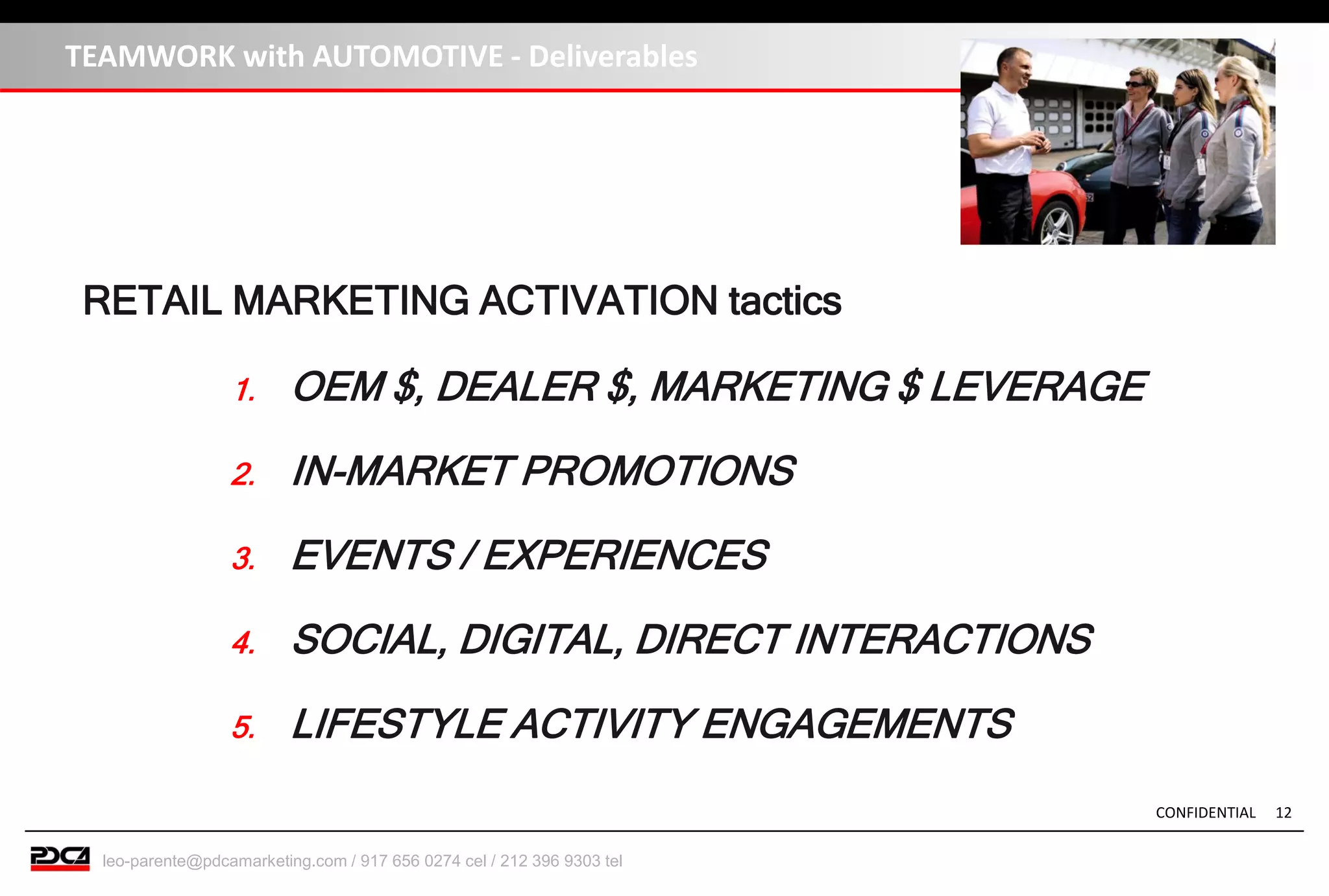 PDCA Sales / Marketing with Automotive | PDF